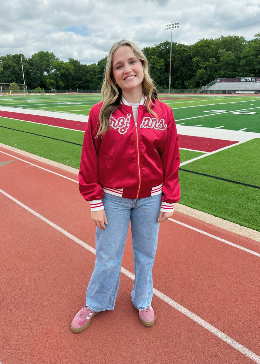 Trojans School Spirit Bomber Jacket – The Trojan Shop